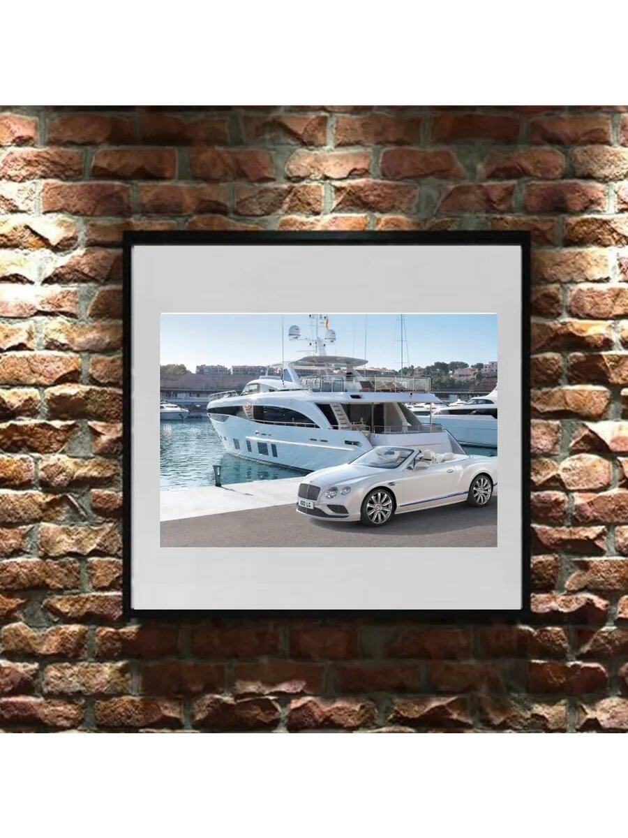 Плакат "bentley continental gt convertible" от А4
