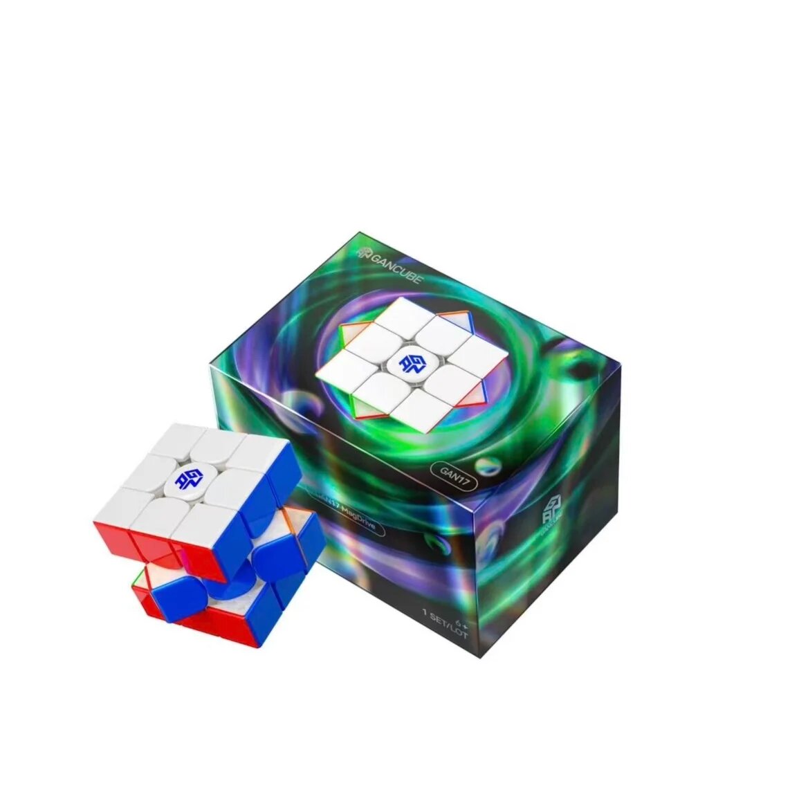Новый кубик GAN17 MagDrive Cube GAN17 Maglev, кубик Gan 3x3x3, магнитный кубик, профессиональный соревновательный кубик-головоломка Magico для детей.