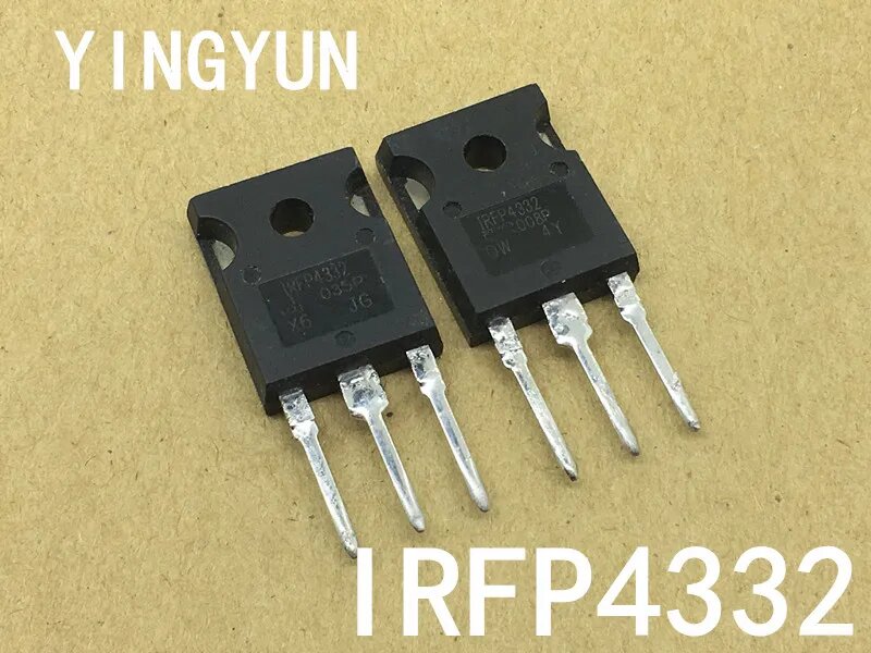 5 шт./лот транзисторов IRFP4332 YINGYUN TO-247 250В 120А