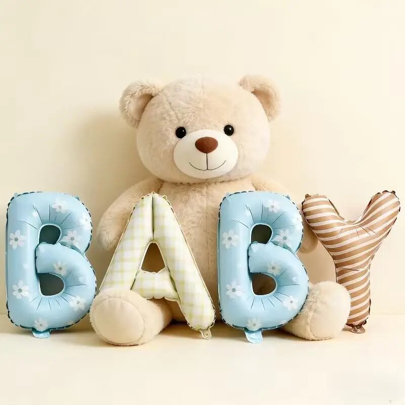 Набор воздушных шаров Baby HBD для дня рождения BABY