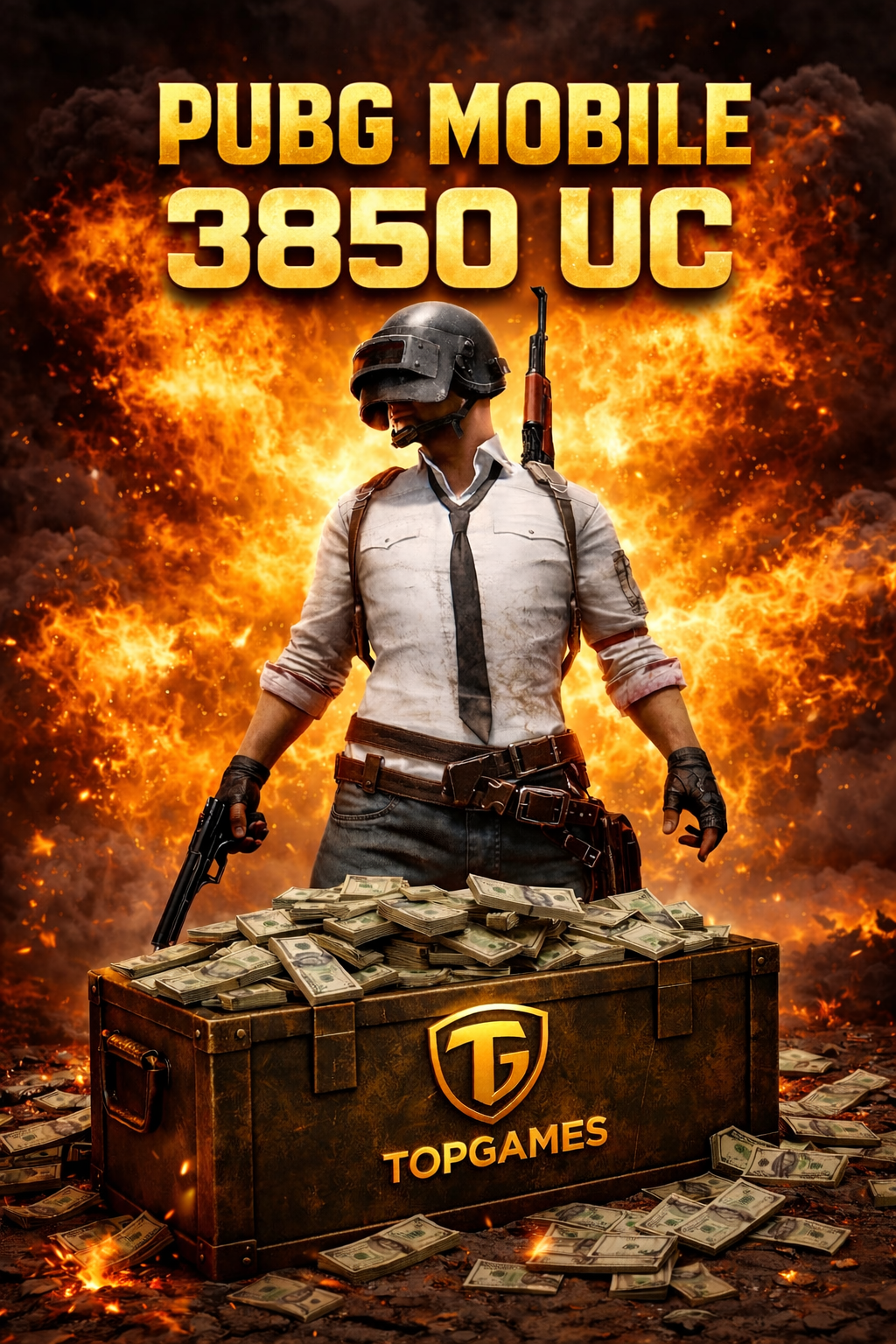 Игровая валюта PUBG MOBILE 3850 UC / GLOBAL / Все страны / цифровой ключ