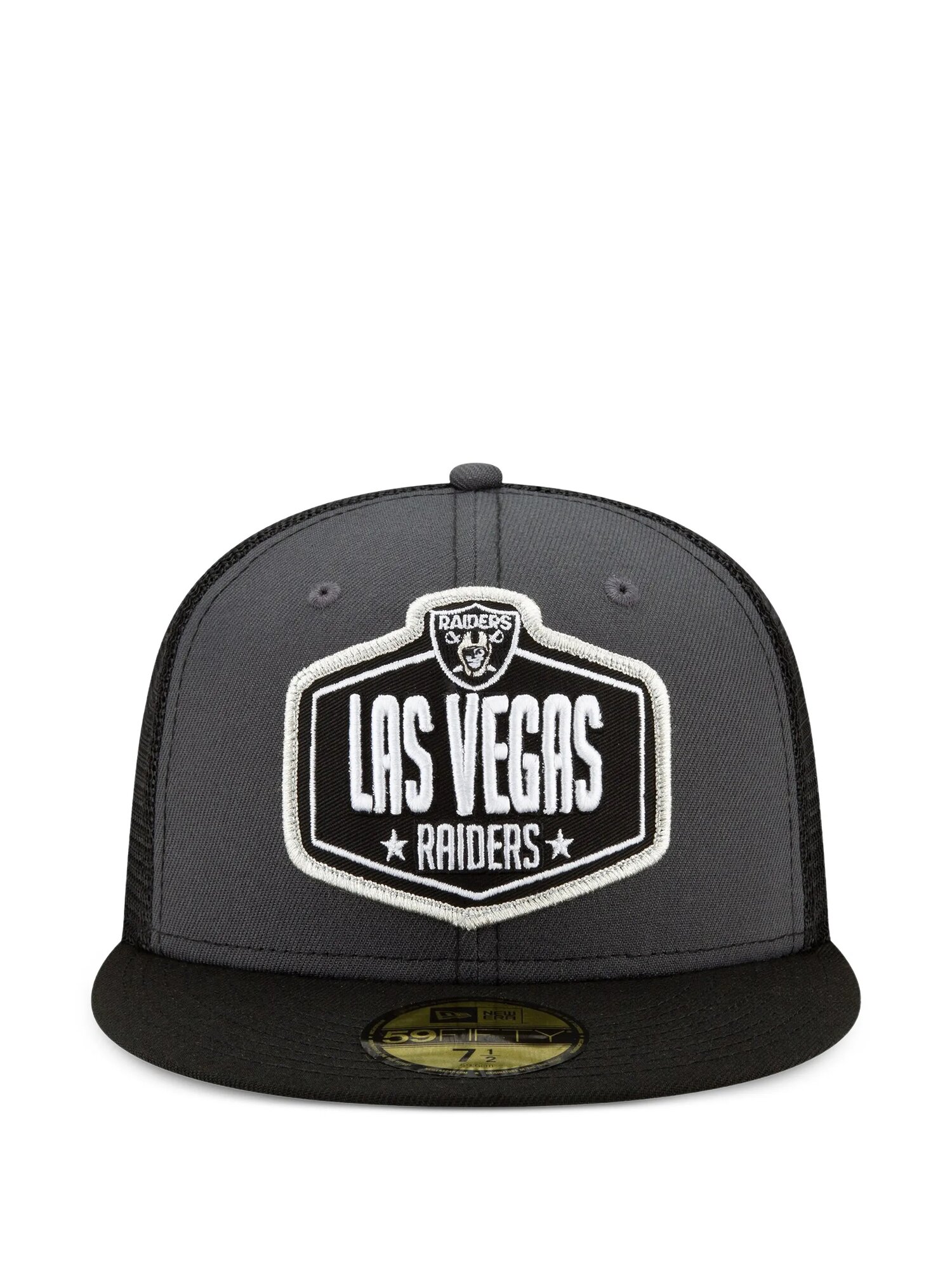 Шапка 59FIFTY Las Vegas Raiders 2021 Draft Fitted cap для мальчиков