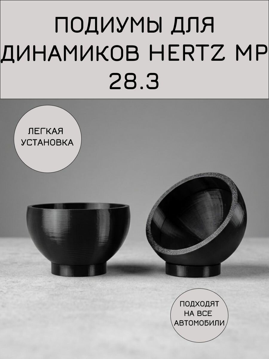 Подиумы для высокочастотных динамиков Hertz Mille Pro MP 28.3 (твитеры)