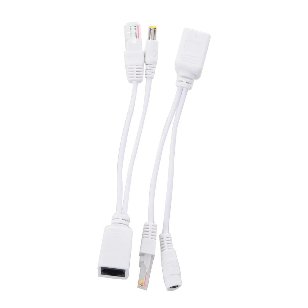 (P X Y F) Инжектор PoE-адаптера с пассивным питанием через Ethernet + Набор разветвителей 5 В 12 24 48