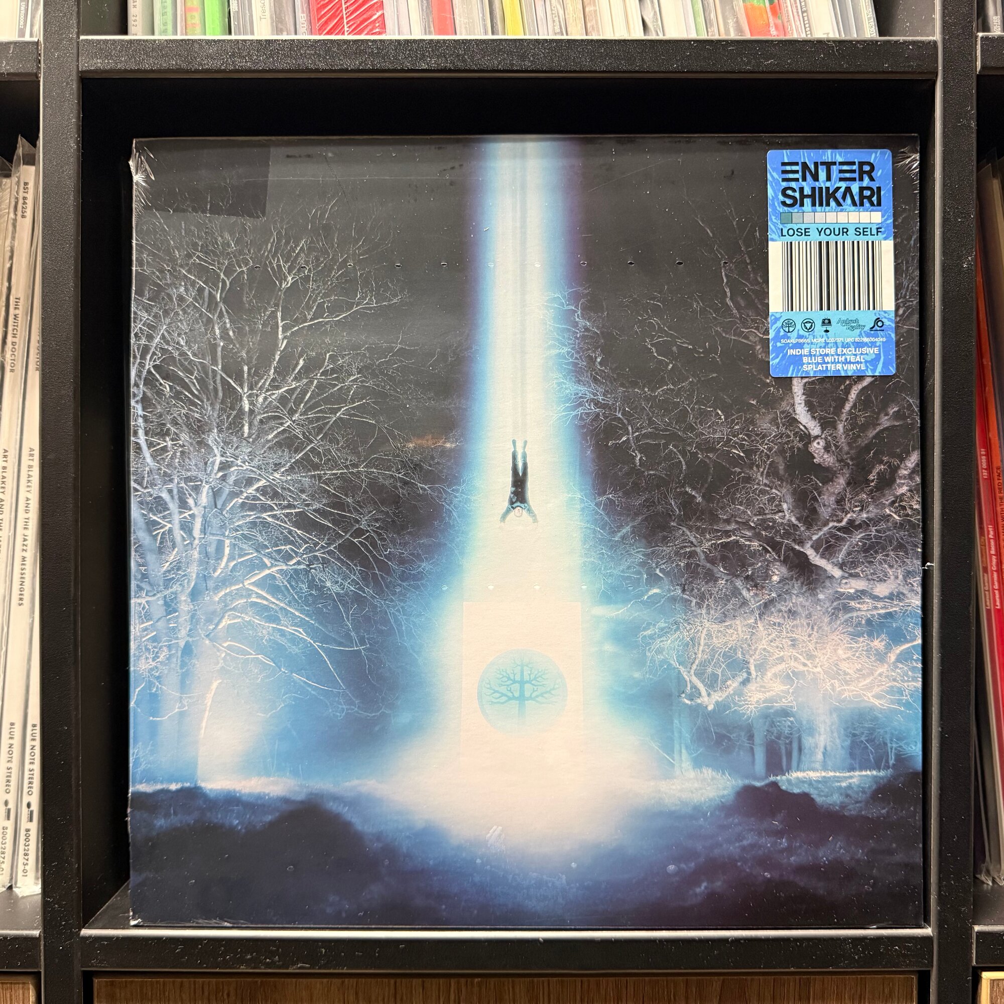 Виниловая пластинка ENTER SHIKARI - Lose Your Self (still sealed, limited blue & teal splattered vinyl LP (indie exclusive)) LP Винил