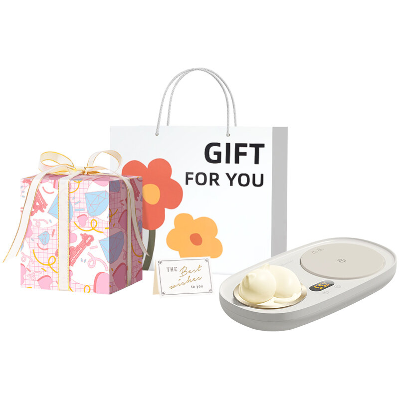 Электрические чашки CHIELYUAL, cat coaster white [valentine's day limited packaging]
