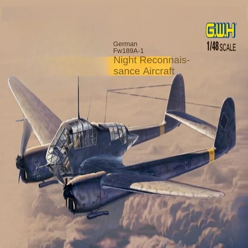 Great WaLL Hobby L4801 1/48 германия fox wuLf fw-189 a-1 nacht jager лучшее качество самолеты