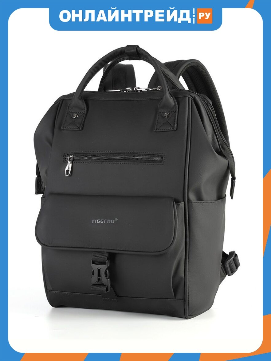 Рюкзак Tigernu T-B3184TPU, черный, 14"