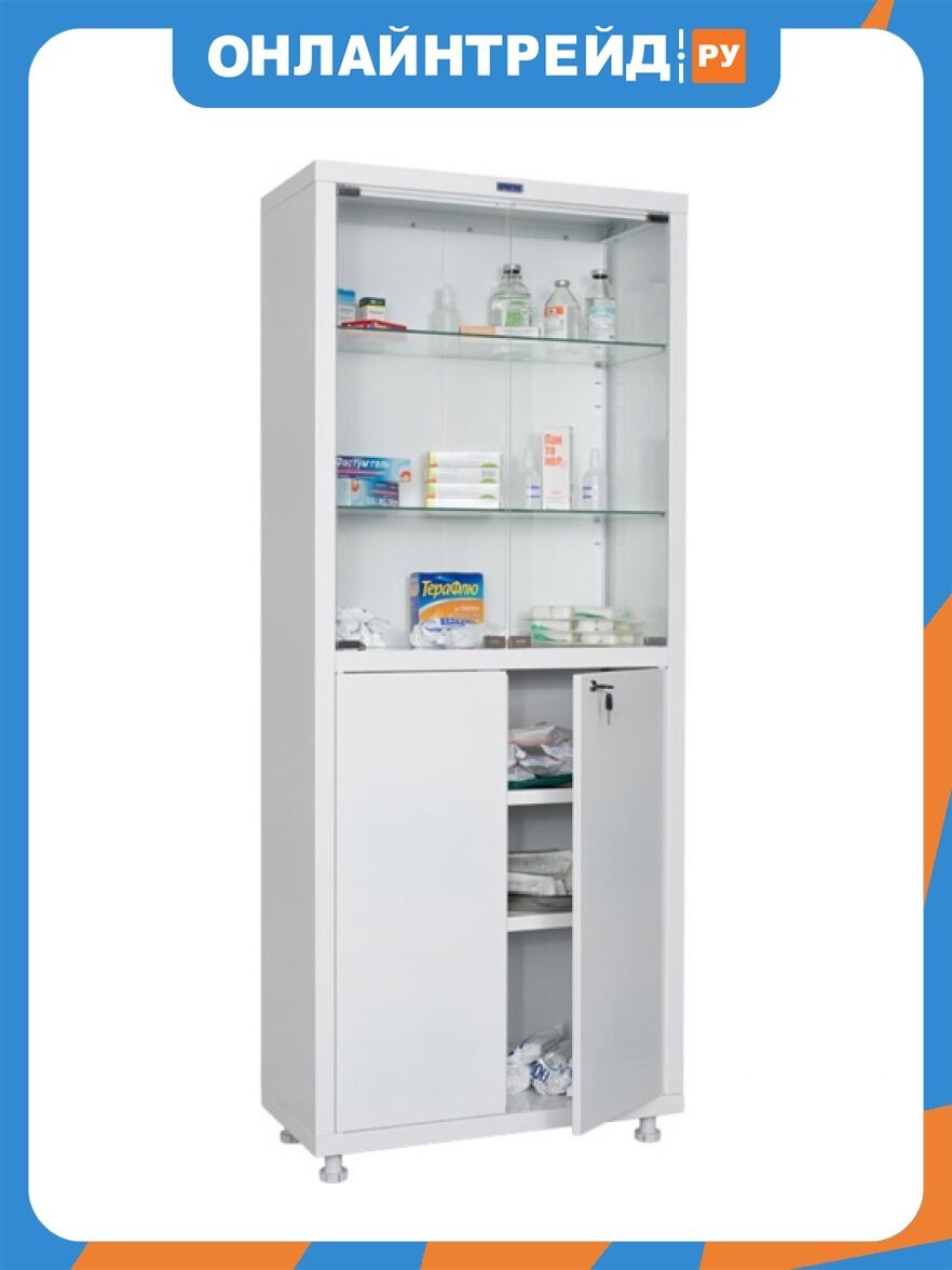 Шкаф медицинский Практик MD 2 1670/SG