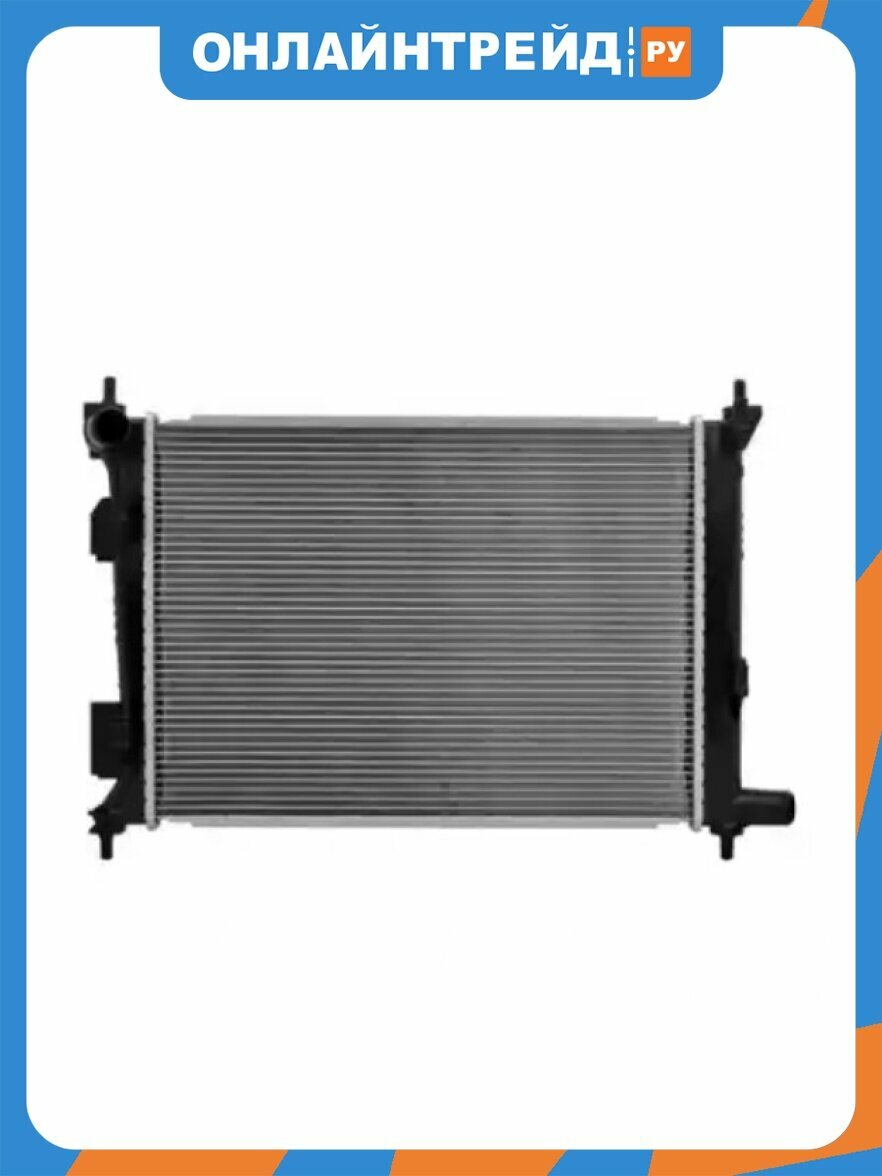 Радиатор охлаждения двигателя Sakura для HYUNDAI Solaris (10-) / KIA Rio (11-) МКПП, 32218512 3221-8512