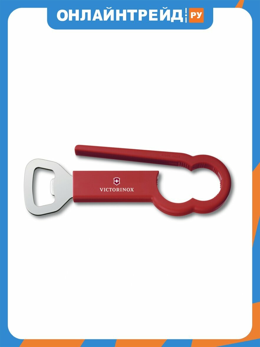 Открывалка для бутылок Victorinox Pet 7.6912, красная