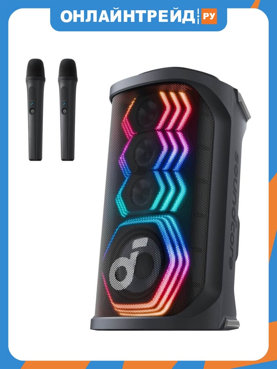 Портативная акустика Soundcore Rave 3S, черный