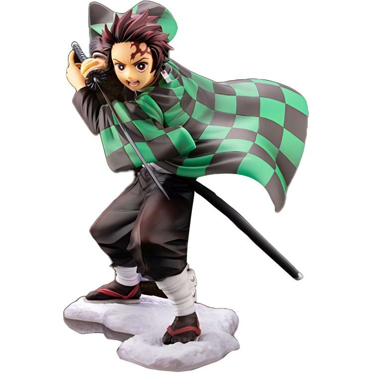 Фигурка унисекс KOTOBUKIYA Artfx J Tanjiro Kamado, зеленая