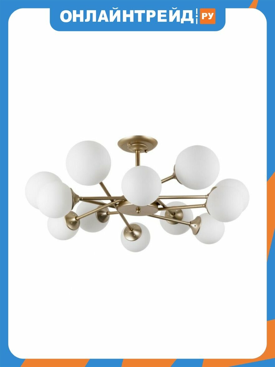 Потолочная люстра Arte Lamp Marco A2703PL-12SG