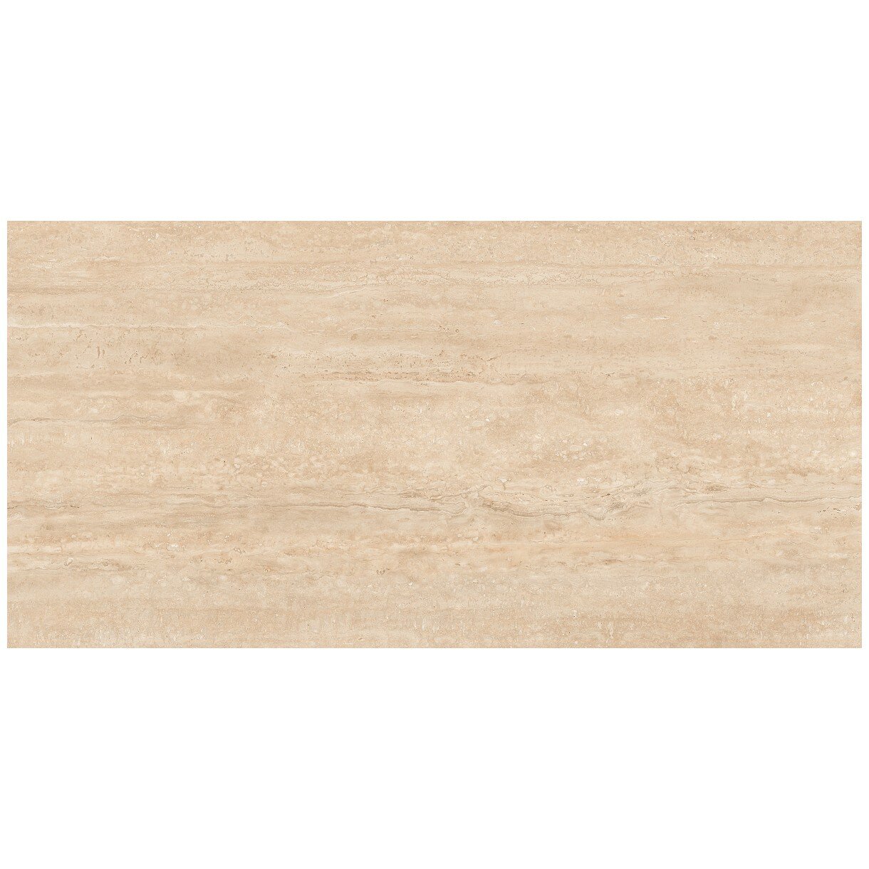 Керамогранит Kerlife Travertino beige фигурный матовый 60х120 см для пола (упак - 1.44 м2)