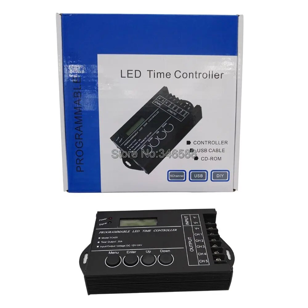Программируемый RGB-контроллер Veromount TC420 TC421 TC421 WiFi