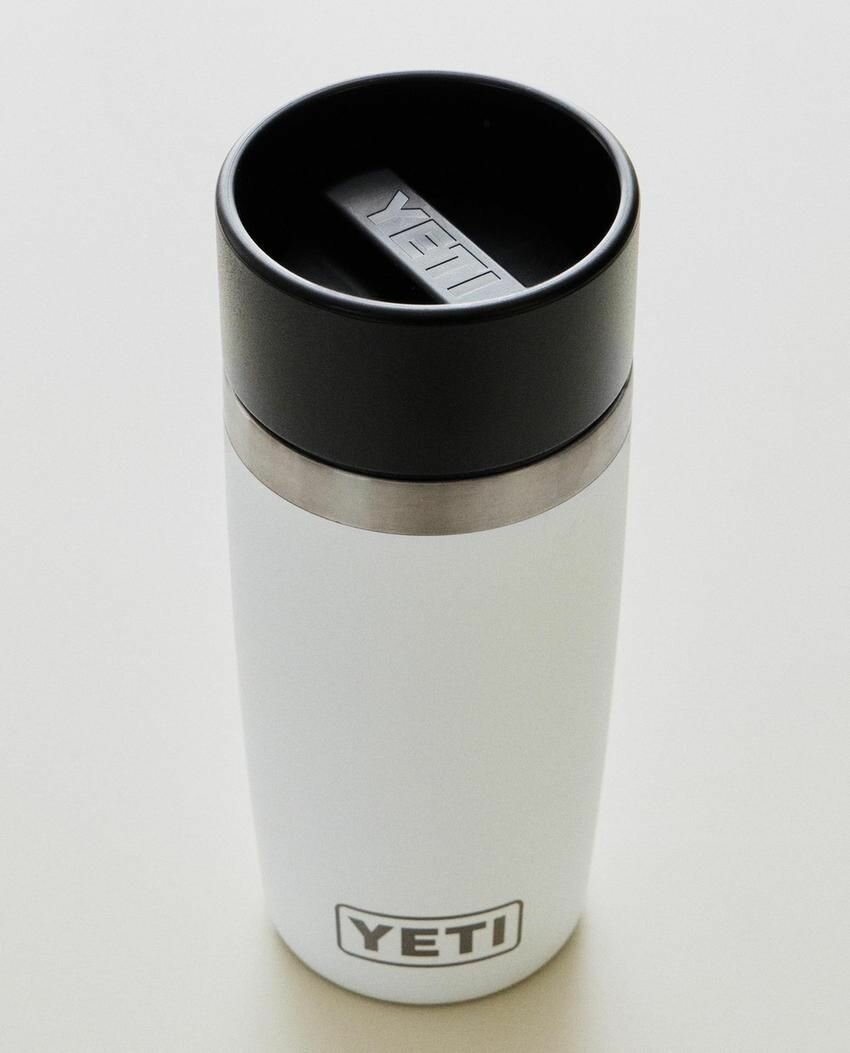 Термокружка ZARA HOME YETI 6256/439/250 - из нержавеющей стали, 355 мл, 18,2 x 7,6 x 7,6 см, цвет белый