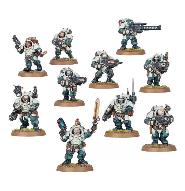 LEAGUES OF Votann / Вархаммер 40к смола / Warhammer 40000 миниатюры