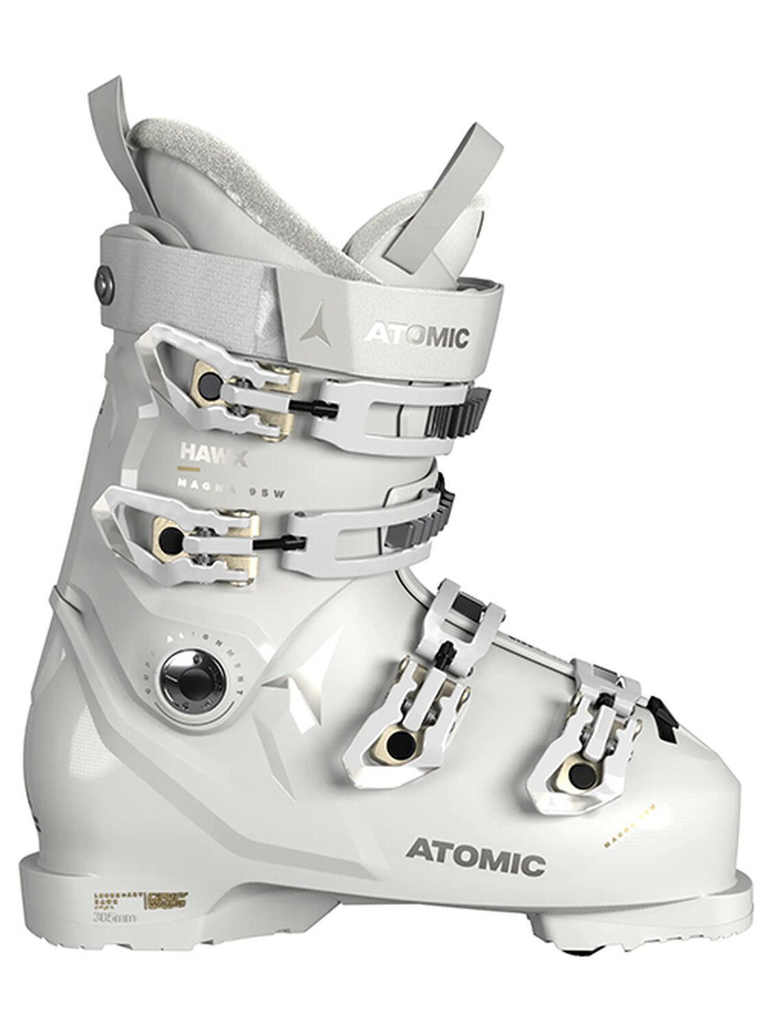 Горнолыжные ботинки Atomic Hawx Magna 95 W GW White/Silver 23/24 , для женщин , белый