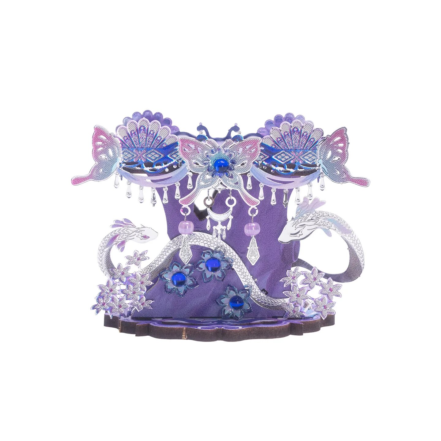 Металлический 3D пазл "Кошка" ARTYIMO X MIAO SPACE Miao Ethnic Cat Base