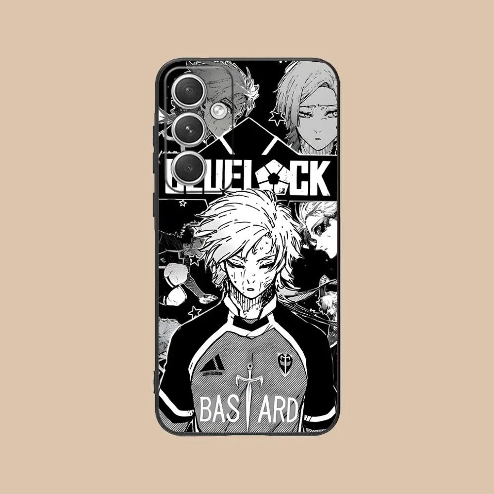 Чехол для телефона Blue Lock Michael Kaiser для Samsung Galaxy S25 S24 Галакси S24 Ультра, Black10