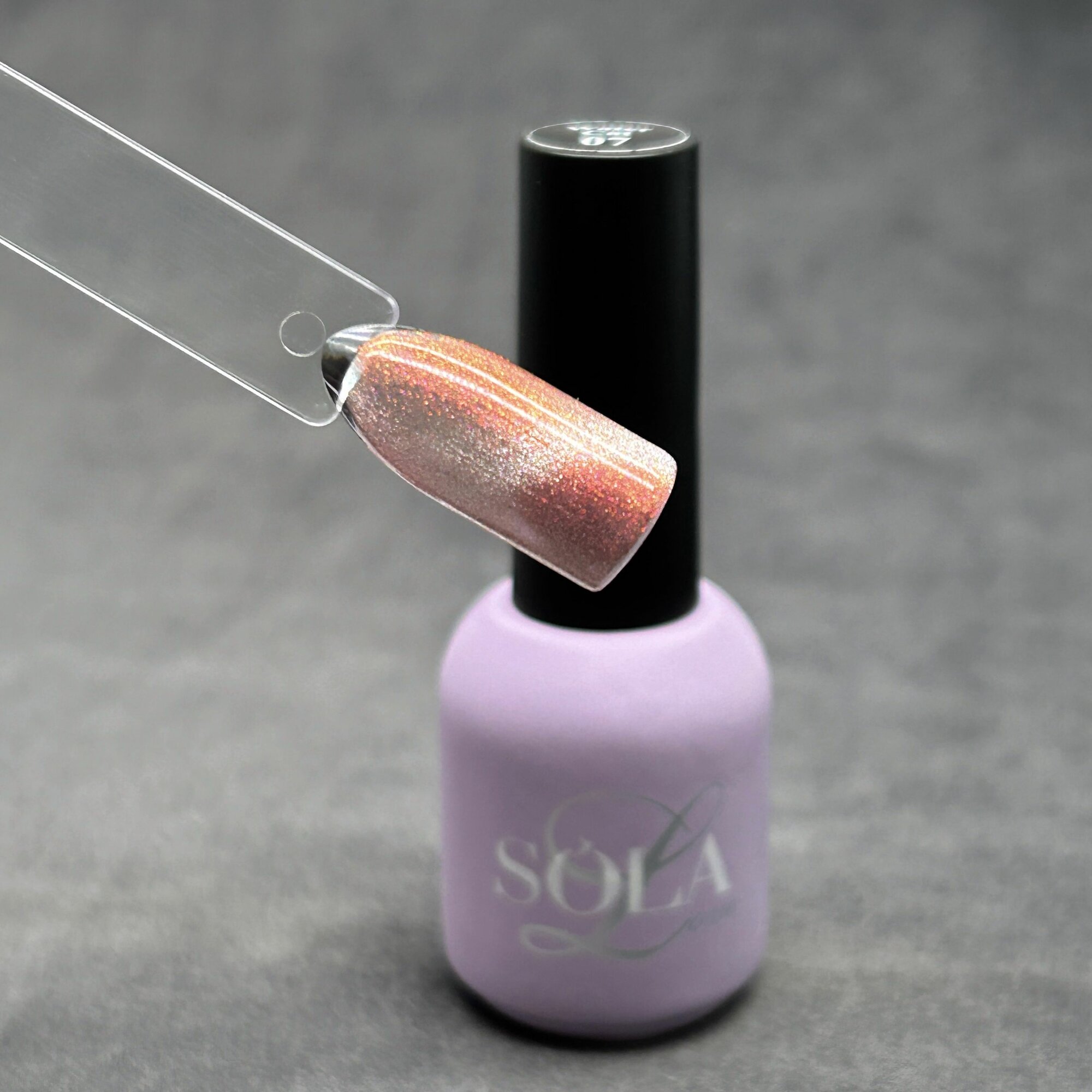 Гель-лак кошачий глаз Water Cat 07 SOLAlove, 10мл
