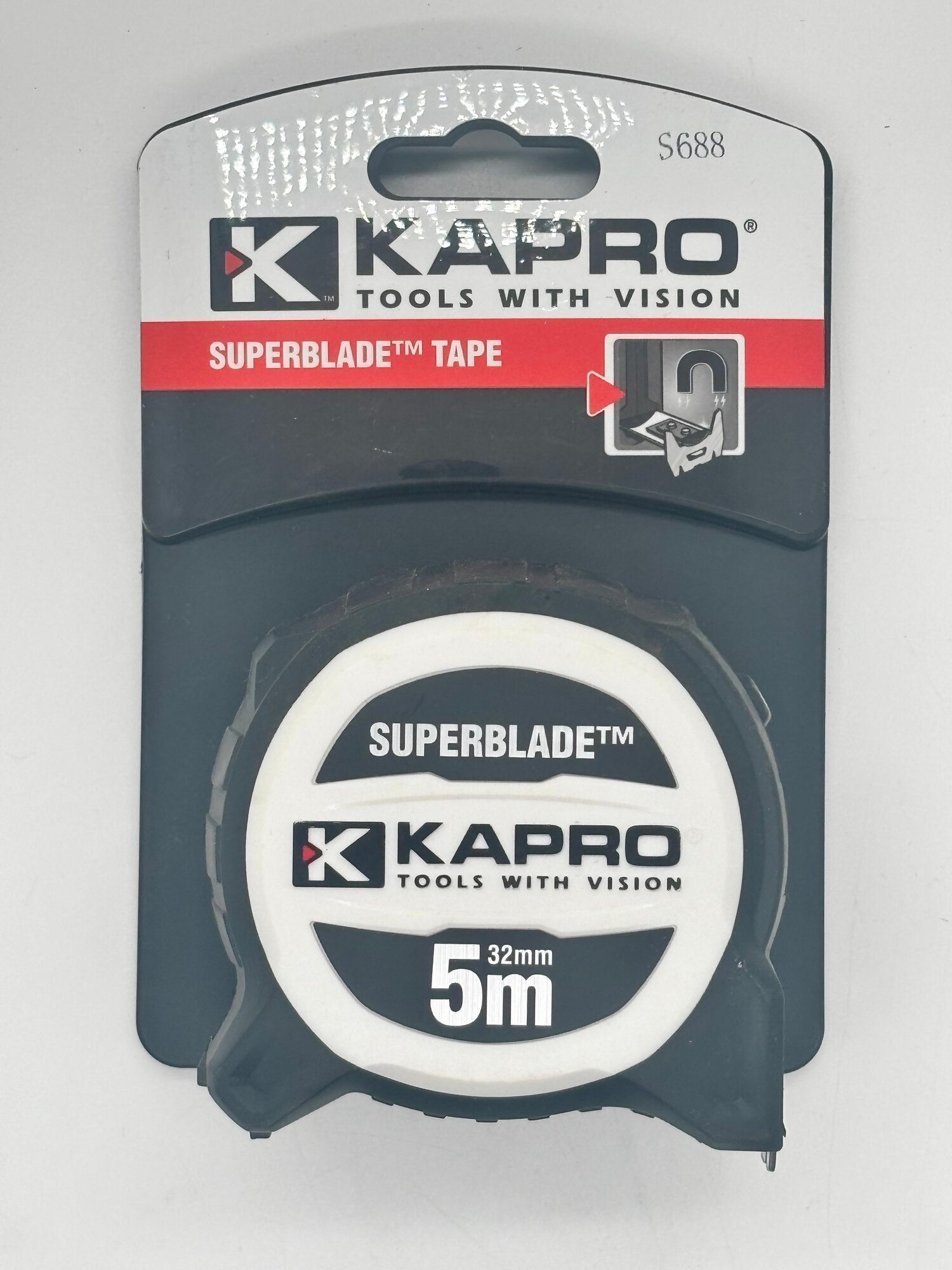 Рулетка 5м32мм KAPRO Magnetic 511-5