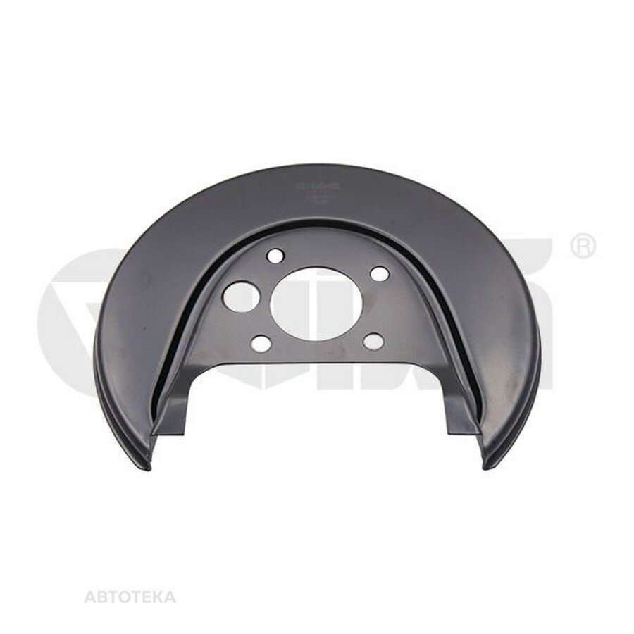 Щиток заднего тормозного диска L VIKA 66151712501 AUDI A3, SKODA Fabia II/Octavia I/Rapid, VW Golf 4/Bora 96->