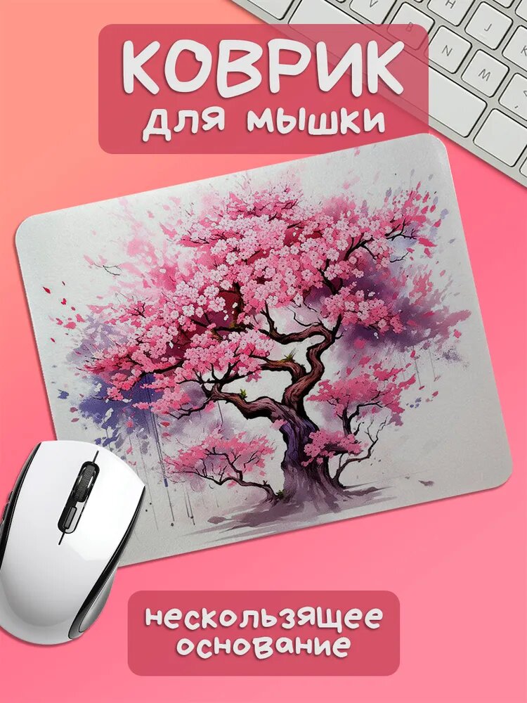 TSN Prints Коврик для мышки, S, светло-зеленый