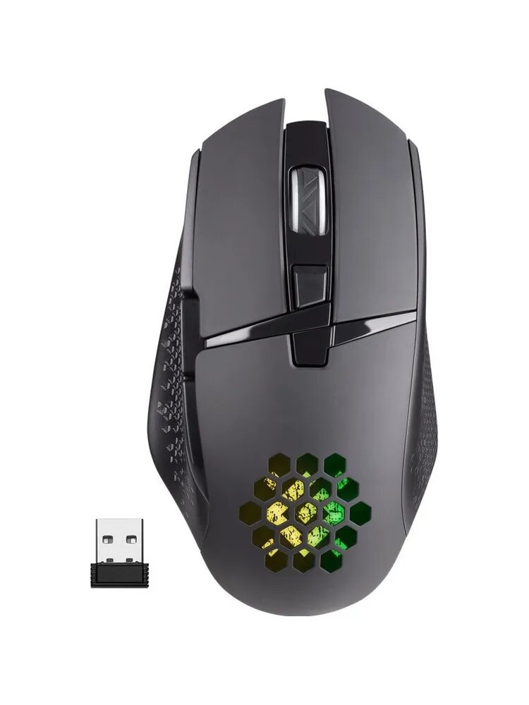Мышь беспроводная DEFENDER Glory GM-514 black (USB, 3200dpi, 7but) (52514)