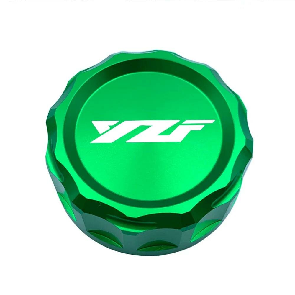 Крышка бачка тормозной жидкости CNC для Yamaha YZF R125 R7 R6 R1 R3, цвет зеленый