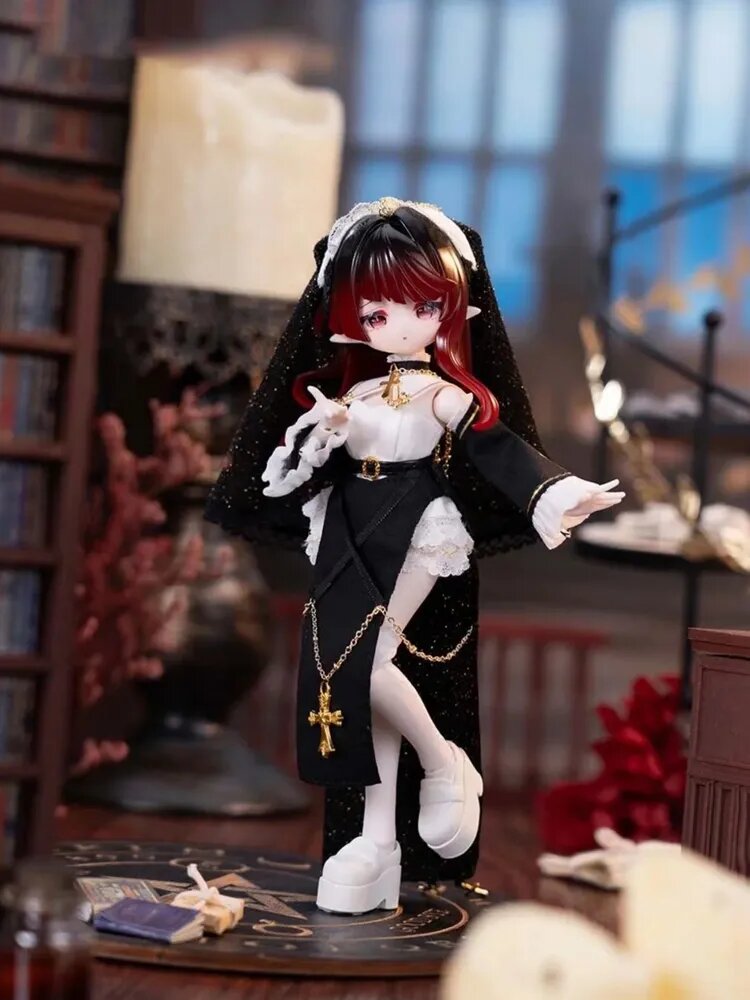 LEI-Doll Одежда для кукол Ob11 с 8 минутами 12 минут 17 см, костюм bjd + Обувь для куклы Коллекционная одежда для шарнирных кукол Эксклюзивная серия 2025