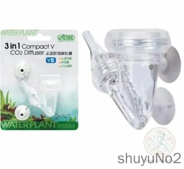 Диффузор ISTA CO2 "3 in 1" компактный V-образный большой L