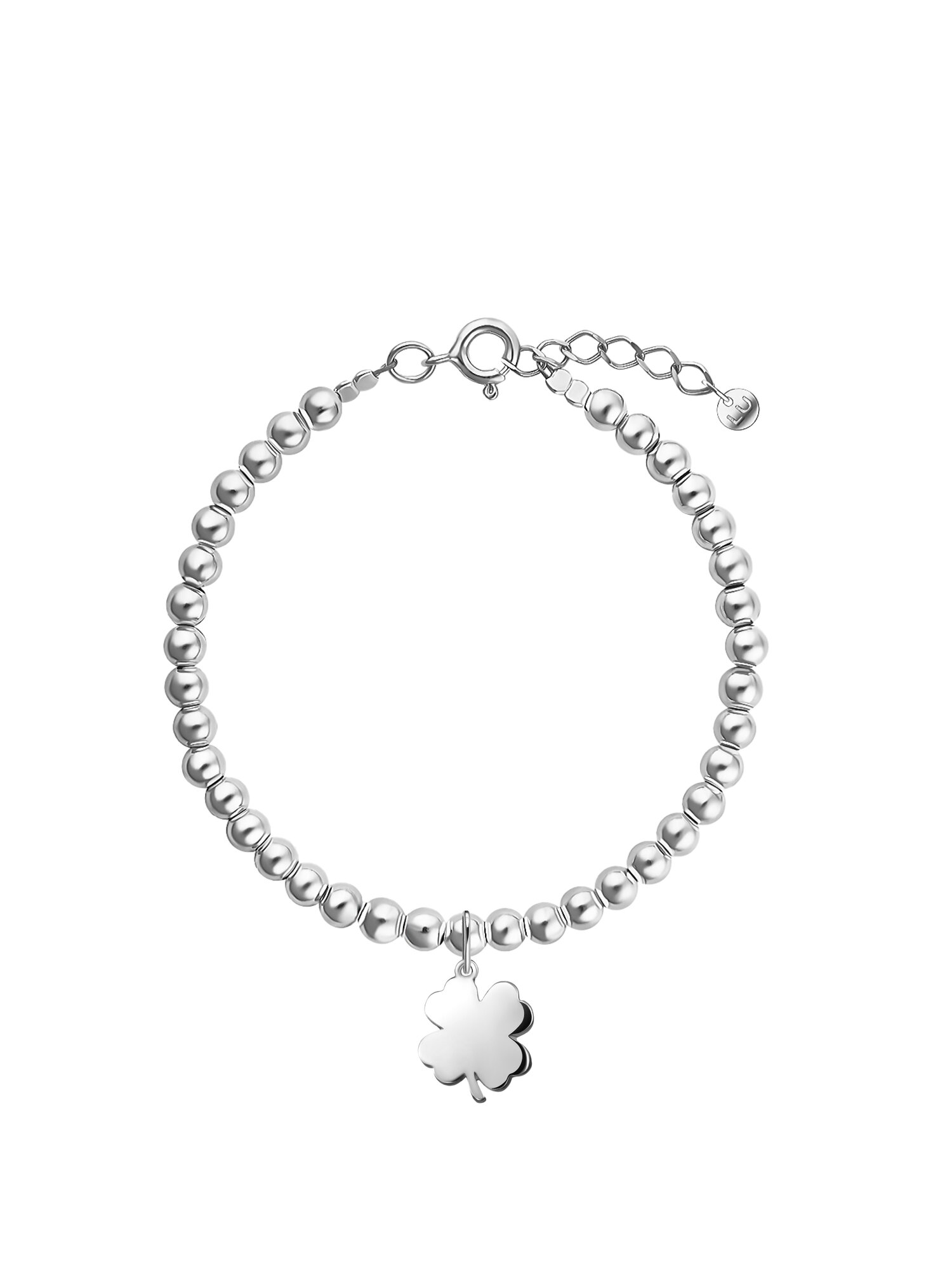 Браслет LU Jewel, серебро, 925 проба, длина 16 см., серебристый