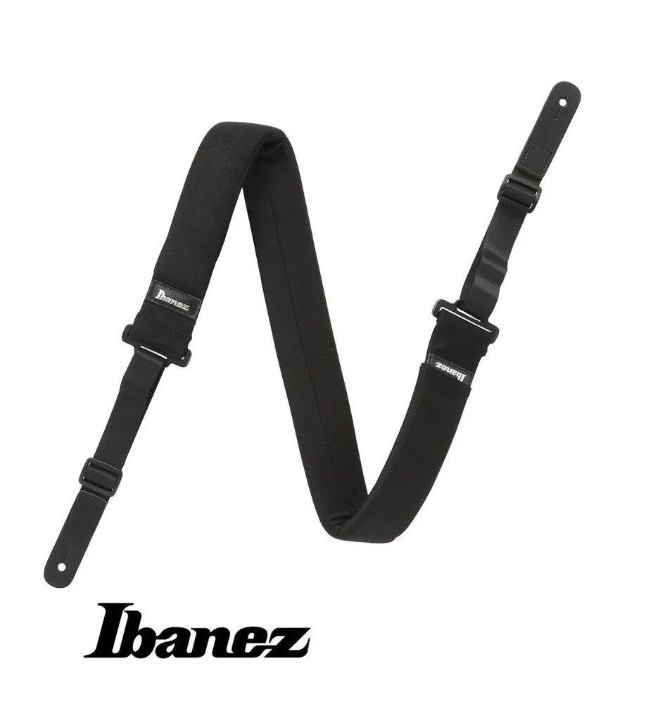 IBANEZ GSF50-BK Powerpad Гитарный ремень (Черный)
