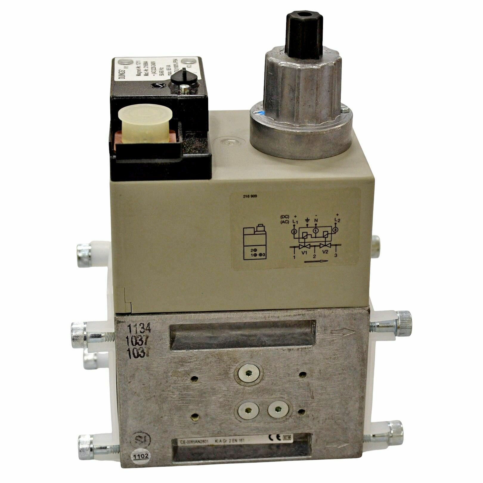 Клапан двойной электромагнитный Dungs 222337 DMV-DLE512/11