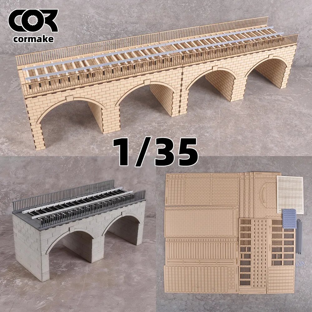Cor 1/35 сборная модель дома диорама