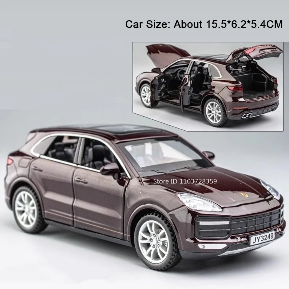 RMZ city Масштабные модели Porsche Cayenne и Panamera 1:32 Cayenne Brown