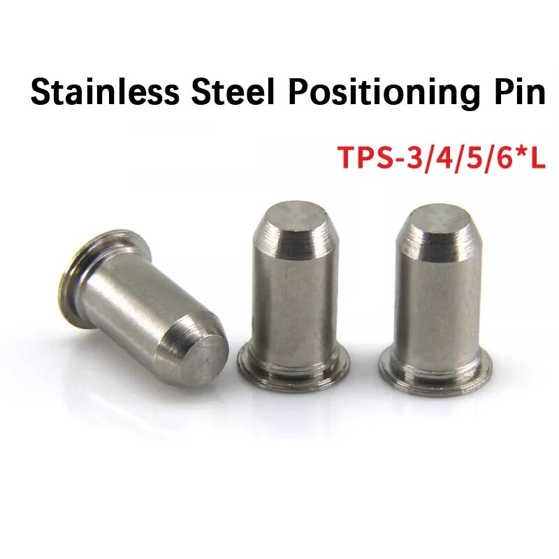 100 шт. позиционирующих штифтов TPS-3/4/5/6 из нержавеющей стали M2.5, 4mm