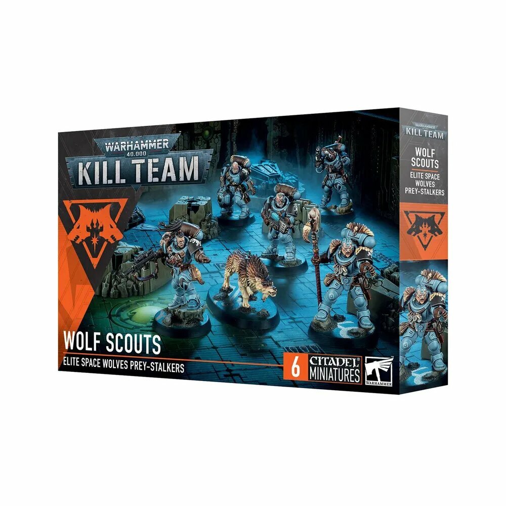 Warhammer 40000 миниатюры -Отряд убийц-Kill Team: Wolf Scouts