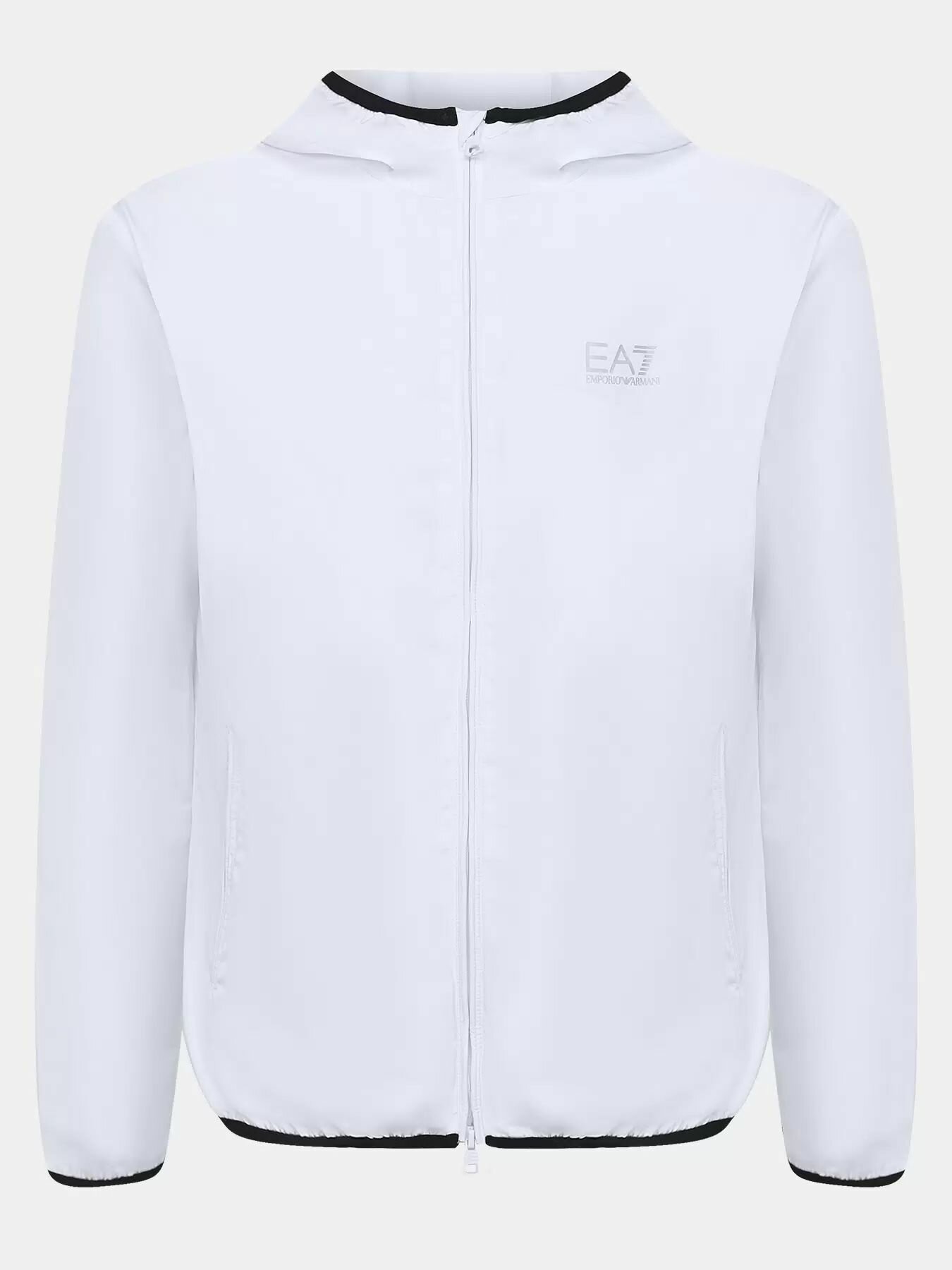 Ветровка EA7 EMPORIO ARMANI Весна-лето 2025, размер XL, белый