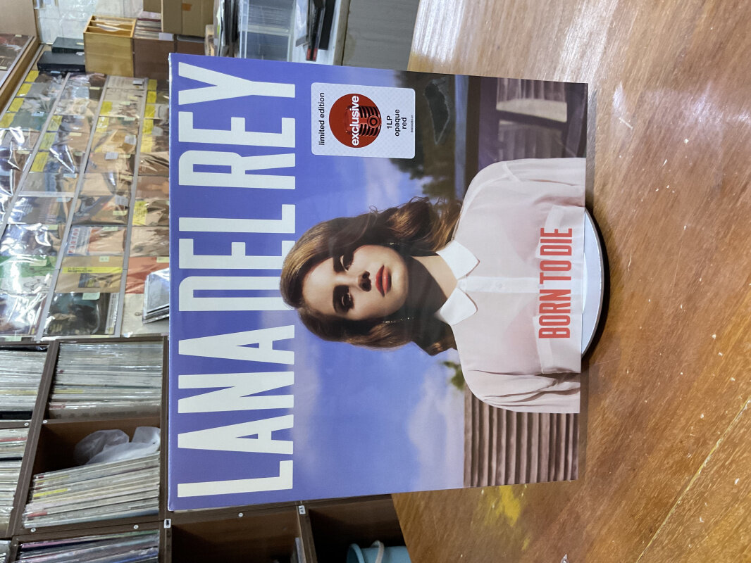 Lana Del Rey - Born To Die LP Opaque Red Vinyl，. Лана Дель Рей Born To Die Красная виниловая пластинка, матовый красный винил