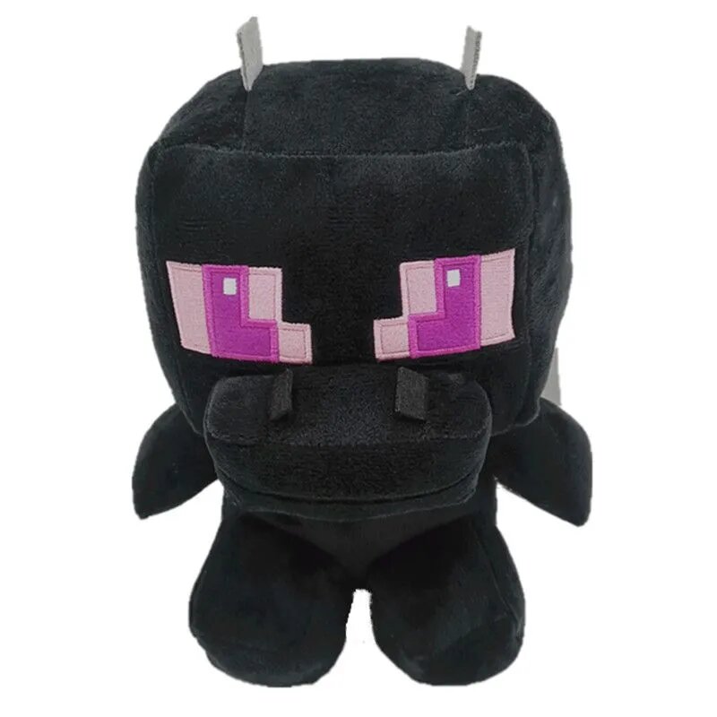 Мягкая игрушка "Сидящий эндер-дракон" из игры Майнкрафт, 20 см