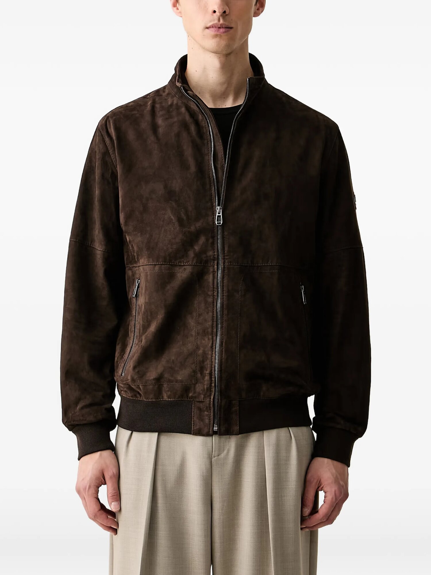 Куртка Suede bomber jacket