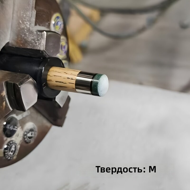 Наконечник для бильярда 11 мм 1 шт кожаный ручной работы с дугой твердость M для снукера и пула