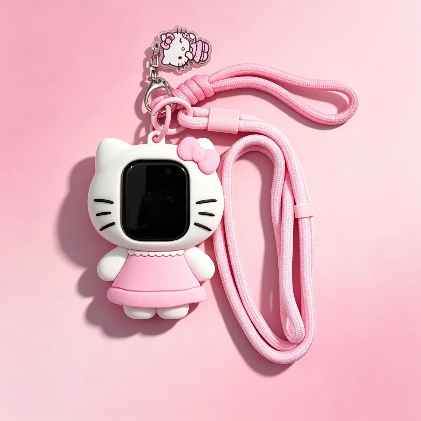 Силиконовый чехол Hello Kitty для Apple Watch, S, A