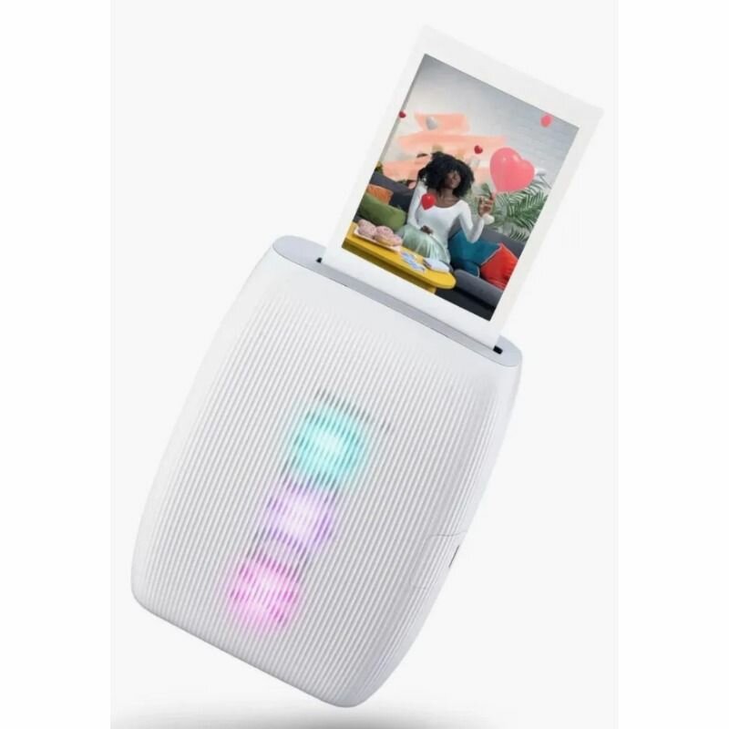 Профессиональный домашний маленький принтер Fujifilm instax mini Link3 Clay White