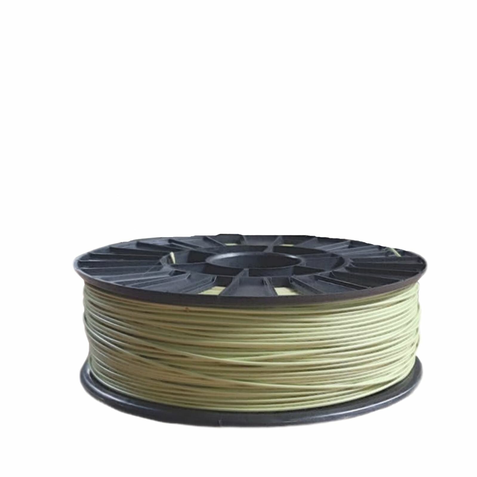 Пластик PETG для 3D печати Горчичный, 1.75 мм, 1 кг.