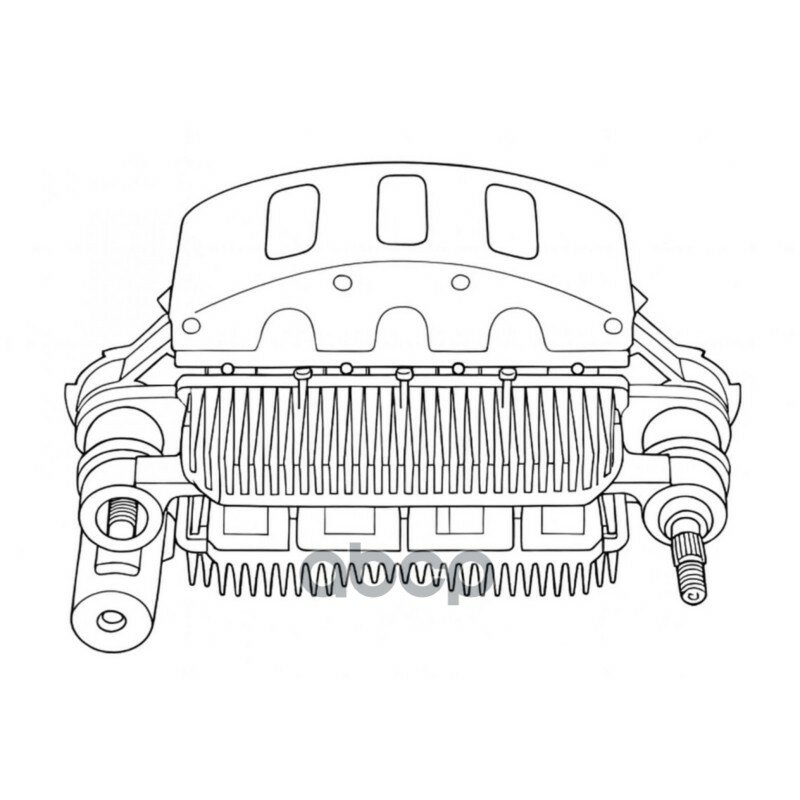 Мост диодный ген. для а/м Kia Sportage (93-) 2.0i (тип Mitsubishi) (VDB 0823) STARTVOLT арт. vdb-0823