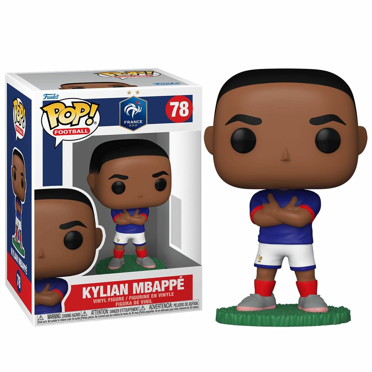 Фигурка Funko Pop Фанко поп футболист Килиан Мбаппе Kylian Mbappe из команды Франции 78